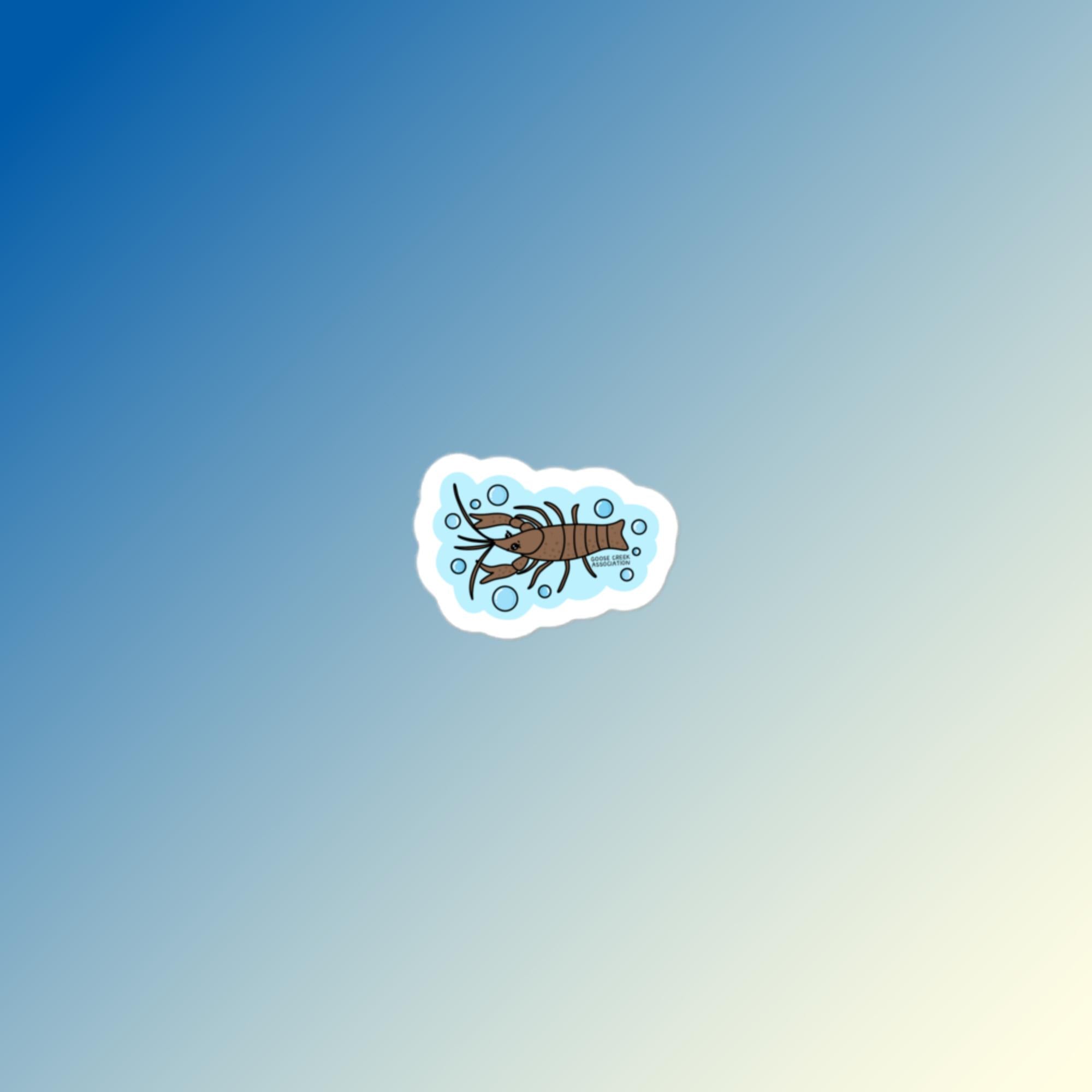 Goose Creek × Sam Rose Studio — “Creek Crawdad” Sticker – Goose Creek ...